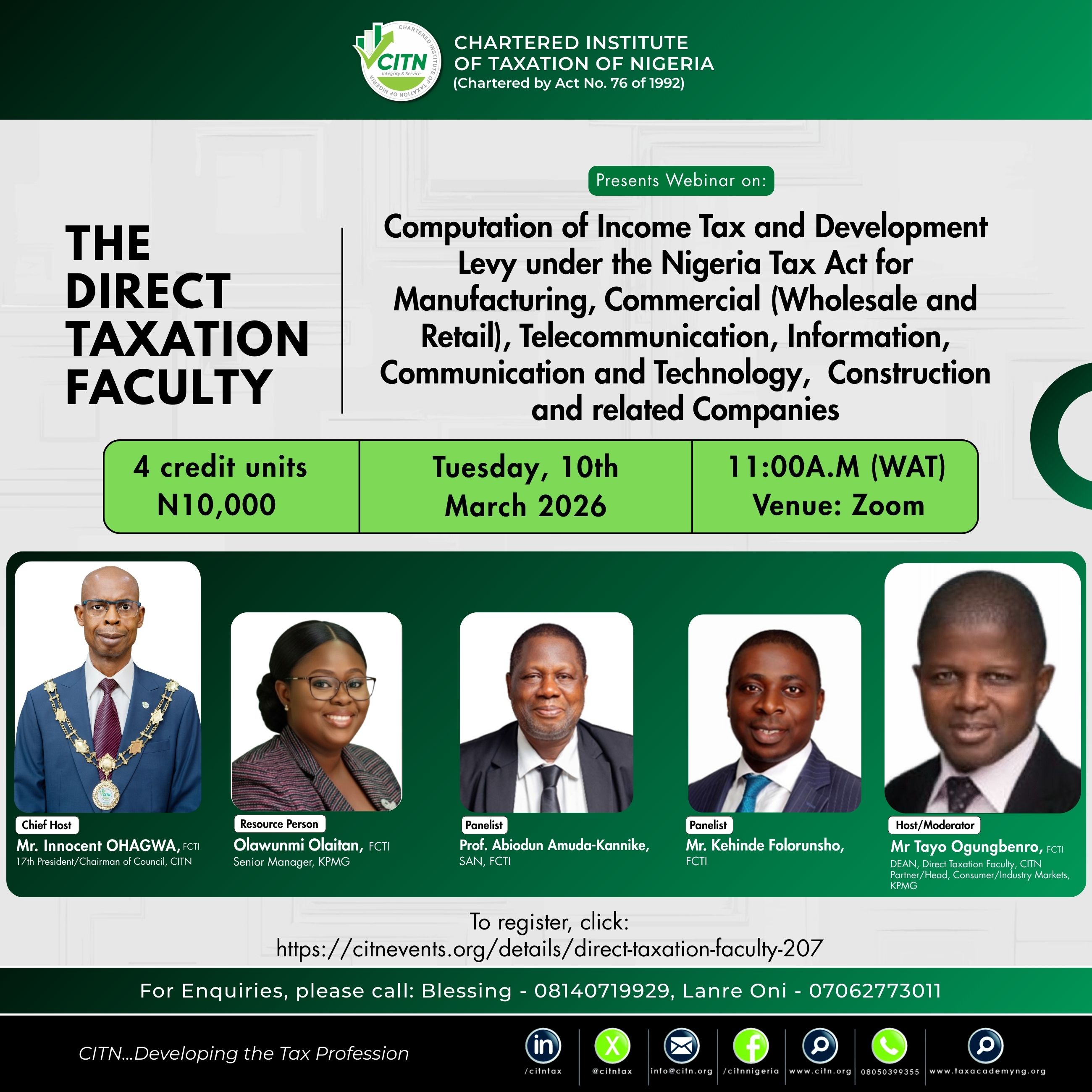 Upcoming Events | CITN