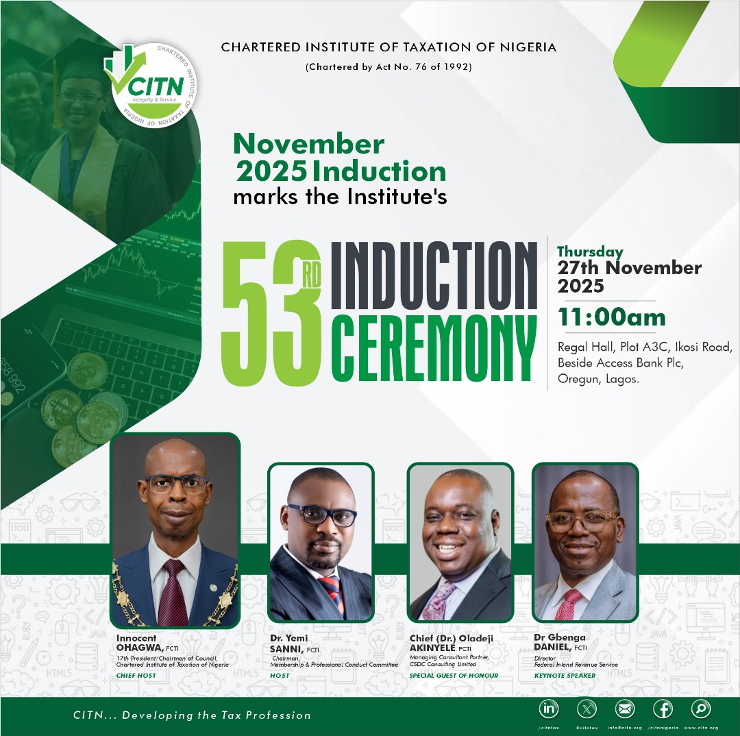 NOV 2025 INDUCTION CEREMONY | CITN