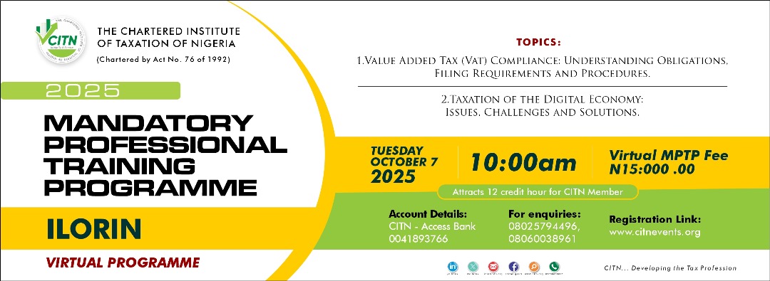 CITN April 2025 Induction Fee | CITN