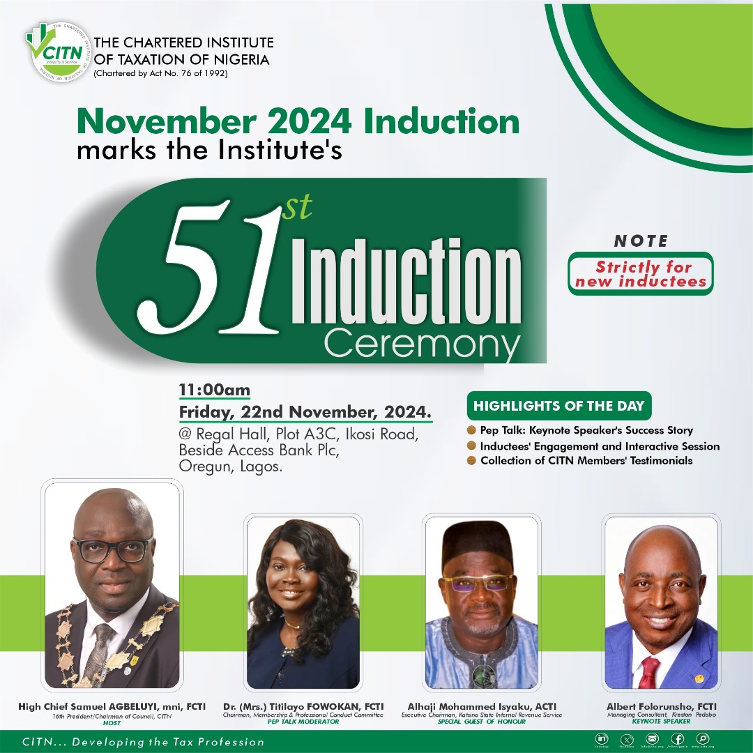 Nov 2024 Induction Ceremony | CITN